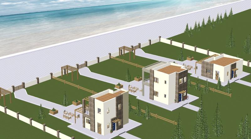 Παραθεριστικές κατοικίες Χαλκιδική Όψη, (Α,Β) - Technolysis